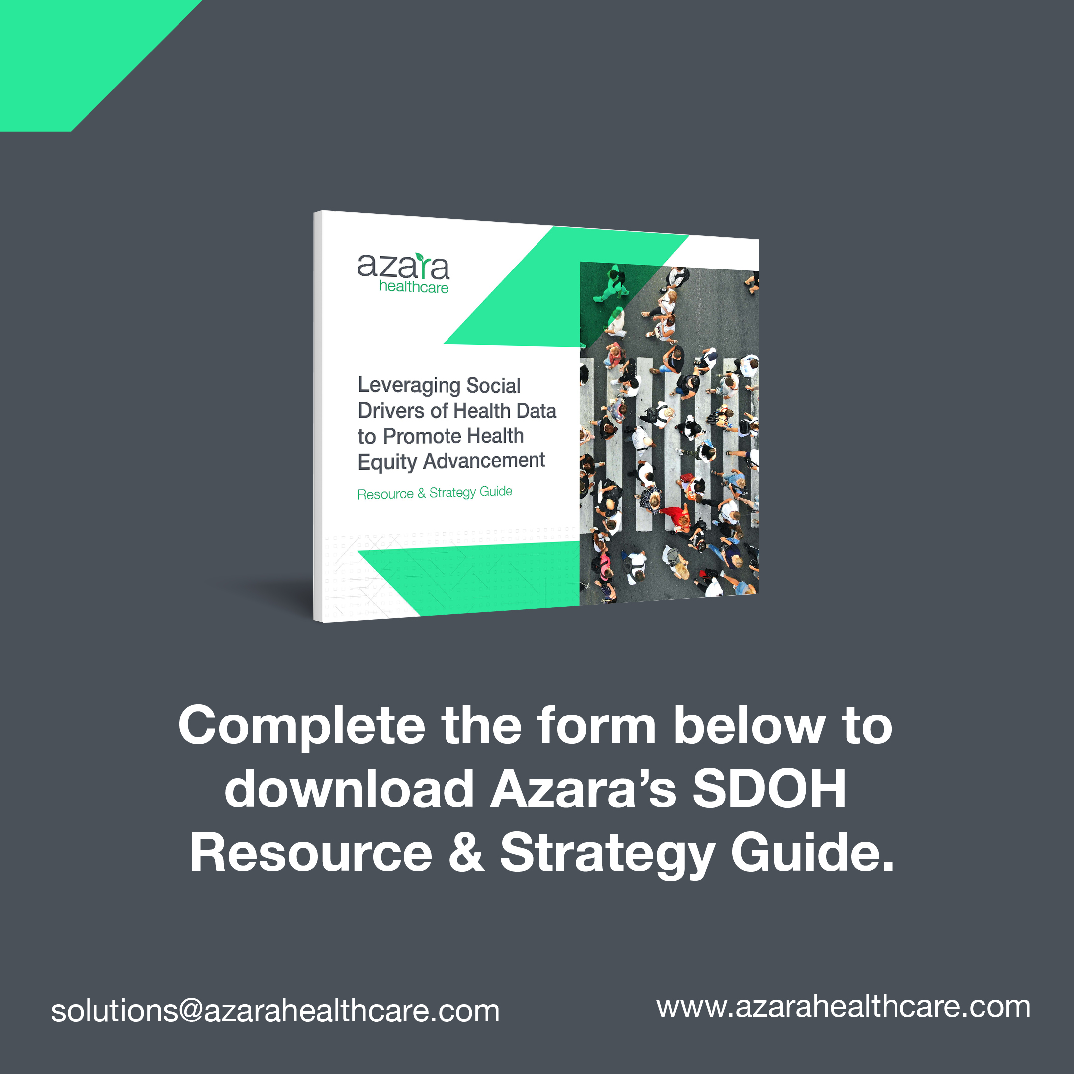 Leveraging SDOH Data to Promote Health Equity Advancement